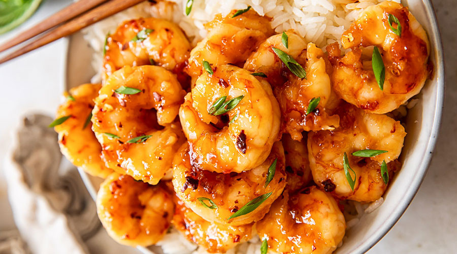 Honey, Sesame & Orange King Prawns | Cookery - MAG THE WEEKLY